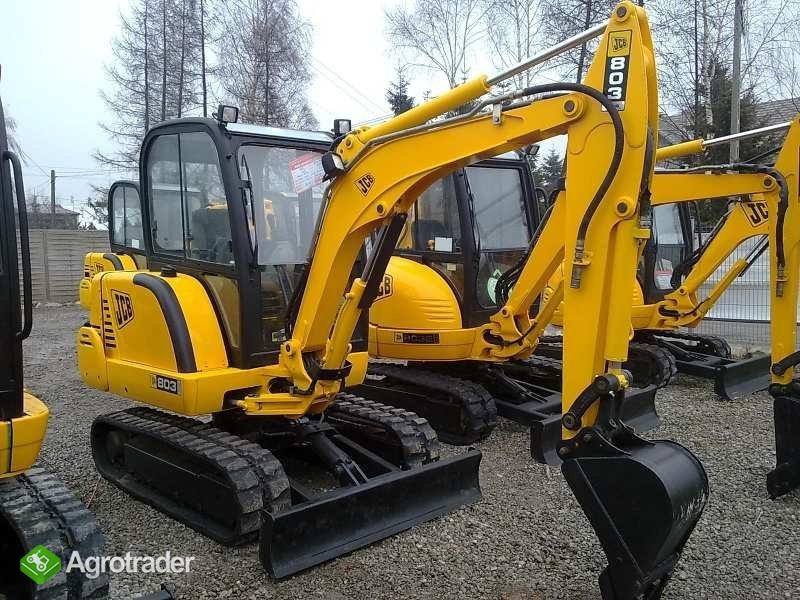 JCB 803 Plus 2005 rok 3t *** mini koparka Kłaj • Agrotrader.pl